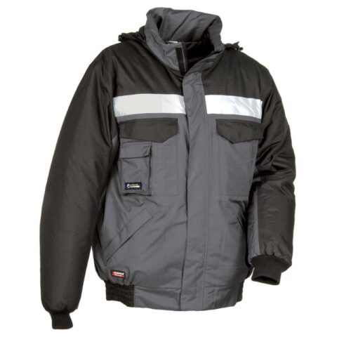 Cofra Gale Anthractie/Black Padded Jacket - Ark Safety Equipment